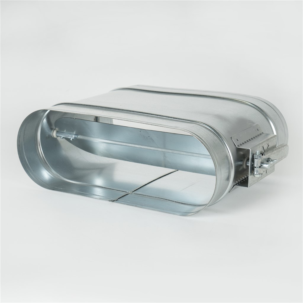Oval air dampers. Single flap | ATARO